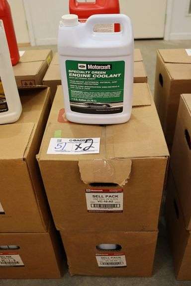 Times 2 - Cases of Motorcraft VC-10-A2 specialty green engine coolant ...
