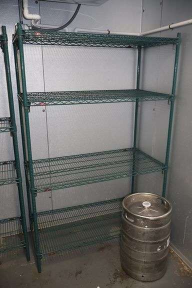 Times 2 - Metro 24" x 48" green coated wire racks - Backes Commercial ...