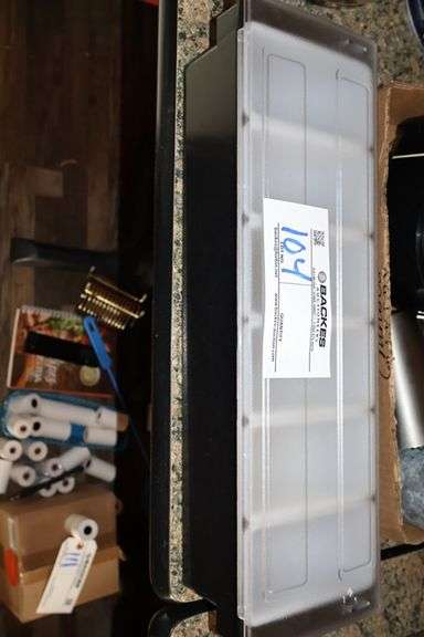 Condiment rail - Backes Commercial Auctioneers
