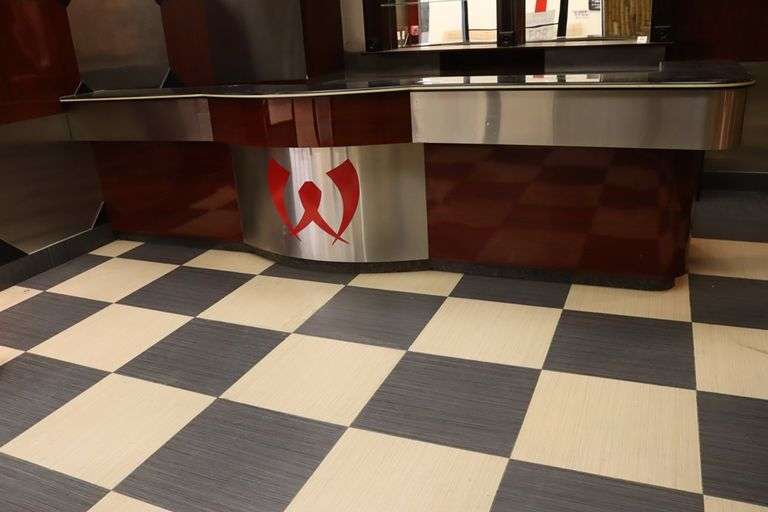 Set to go - 160" long front bar with 123" back bar base - assume it is ...