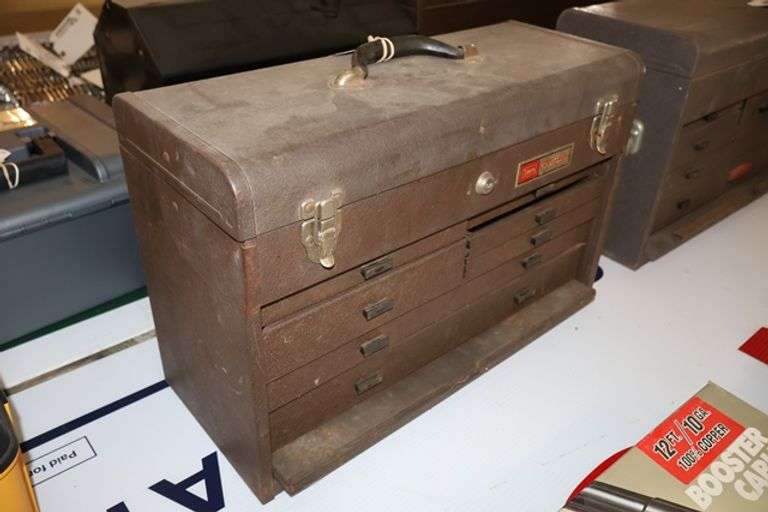 Sears Craftsman 20.5" metal 7 drawer precision tool box - Backes ...