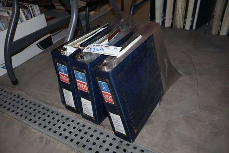 Binders - 3 Ford trucks dealership materials - Backes Commercial ...