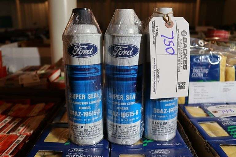 All to go - 3 cans of Ford super seal - Backes Commercial Auctioneers