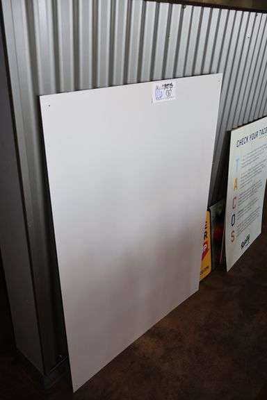 All to go - 3 assorted poster boards - Backes Commercial Auctioneers