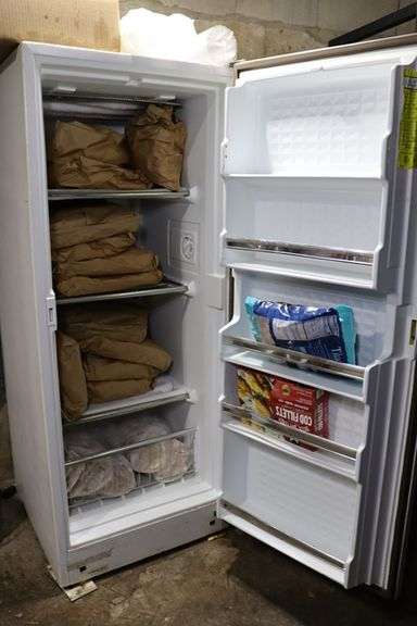 Admiral 12 cu. Ft. upright freezer - located in basement - buyer to ...