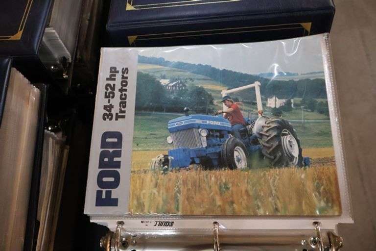 Binders - 3 Ford tractors and equipment pamphlets - Backes Commercial ...