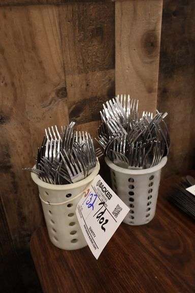 Times 7 - Dozen forks - Backes Commercial Auctioneers