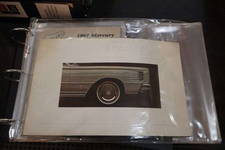Binder - Ford Lincoln Grand Marquis dealership pamphlets - Backes ...