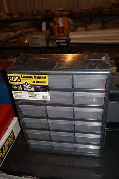 Times 2 - New 18 drawer storage cabinet & double sided organizer ...