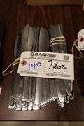 Times 7 - Dozen knives - Backes Commercial Auctioneers