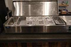 Artic Air ACP55 counter top refrigerated condiment rail - nice - Backes ...