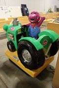 Jolly Roger Amusement Rides Barney - coin op kiddee ride - Serial 1/ ...