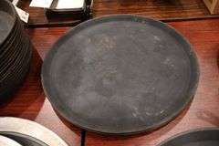 Times 3 - 16" round service trays - Backes Commercial Auctioneers