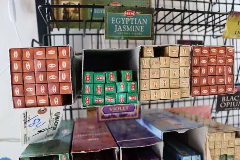 All to go - 4 boxes of Incense sticks - Lavender - Patchouli - Sandal ...