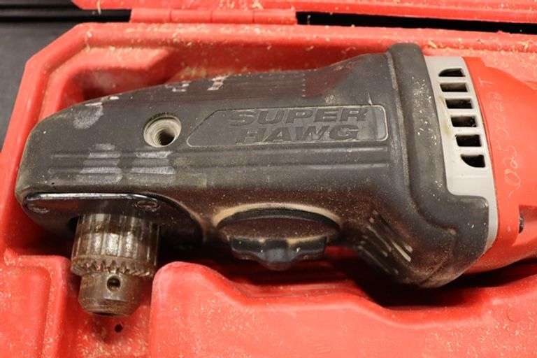 Milwaukee 1680-20 electric super Hawg with case - Backes Commercial ...