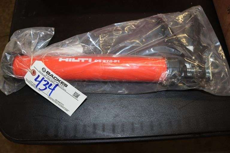 New Hilti CS-270-P1 chalk gun - Backes Commercial Auctioneers