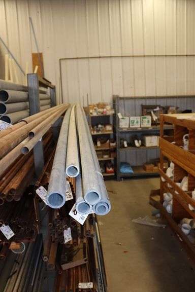 Times 6 - 1" & 1.5" x 20' long grey electrical PVC conduit sticks ...