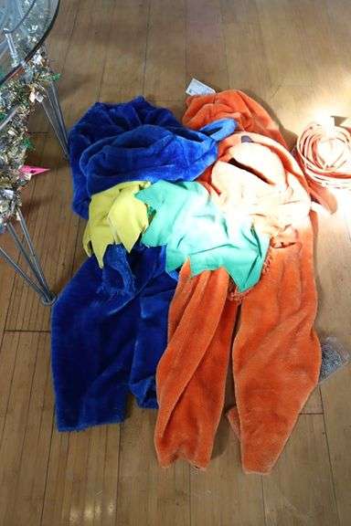 Pair to go - Animal costumes with heads - these are in as is condition ...