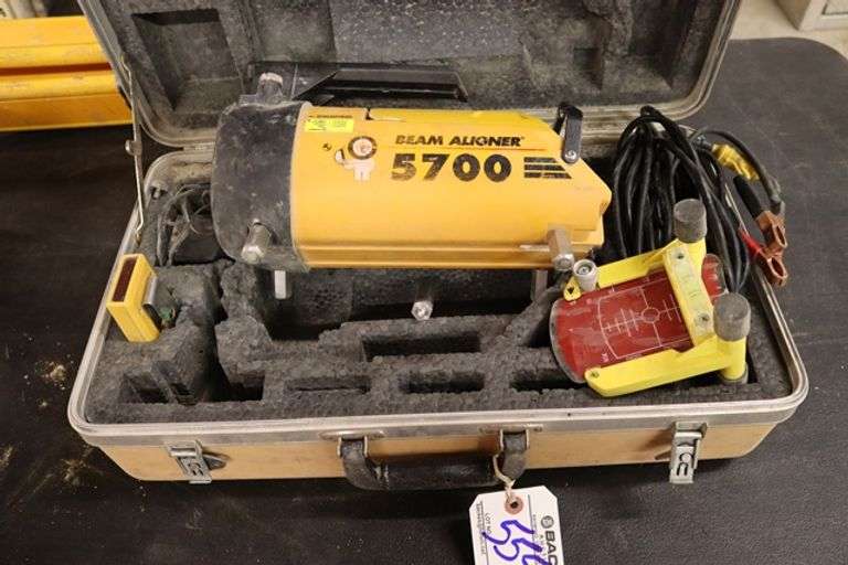 Laser Alignment 5700 Beam Aligner pipe laser w/ receiver & case ...