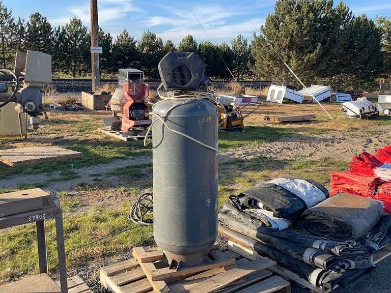 Devilbiss Pro 4000 Air Compressor - Booker Auction Company