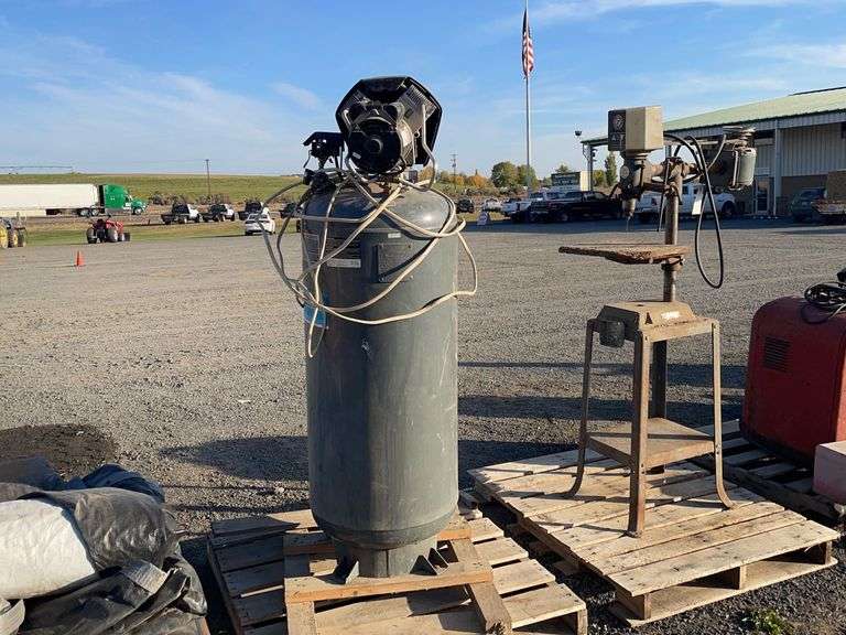 Devilbiss Pro 4000 Air Compressor - Booker Auction Company