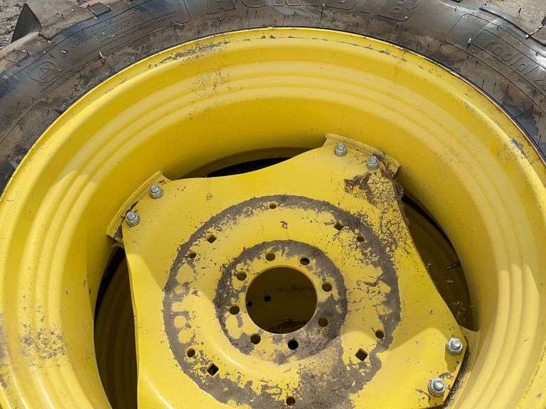 Michelin 18.4R34 Tractor Tires and Rims - Booker Auction Company