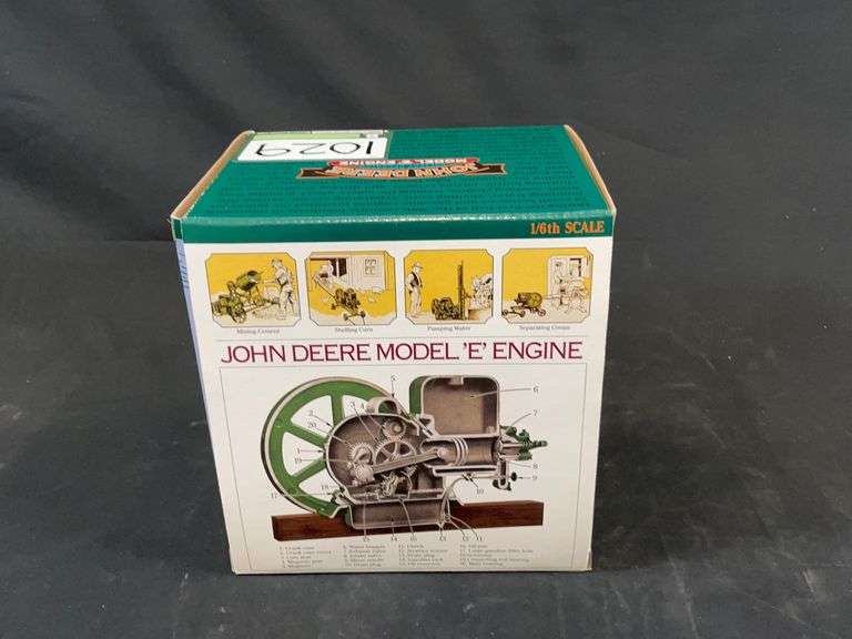 John Deere Battery Operated Model E Toy Engine - Booker Auction Company