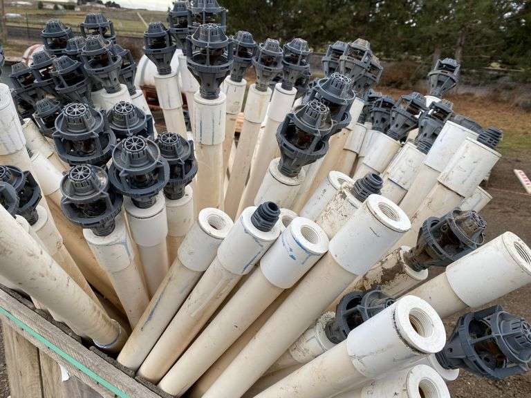 Sprinkler Risers - Booker Auction Company