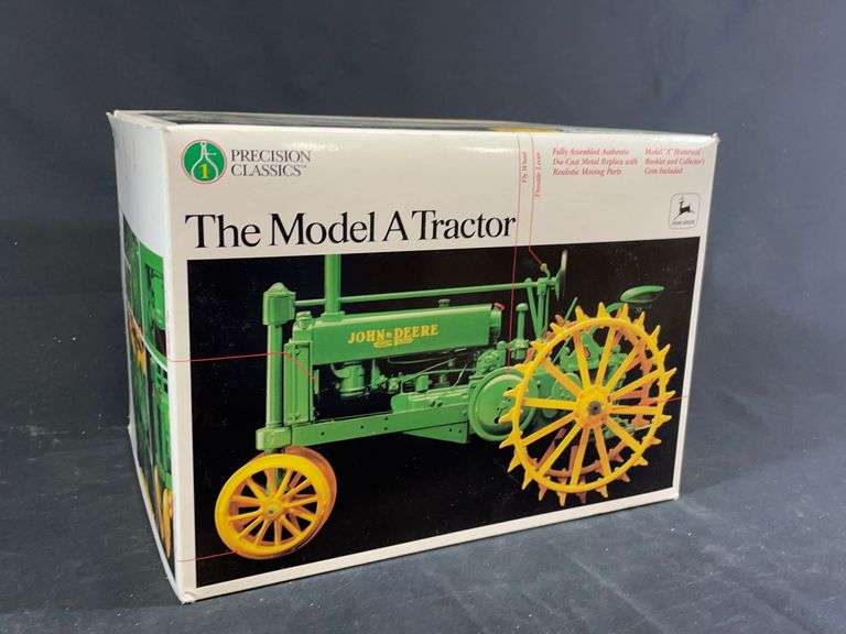 John Deere Model A Toy Tractor - Booker Auction Company