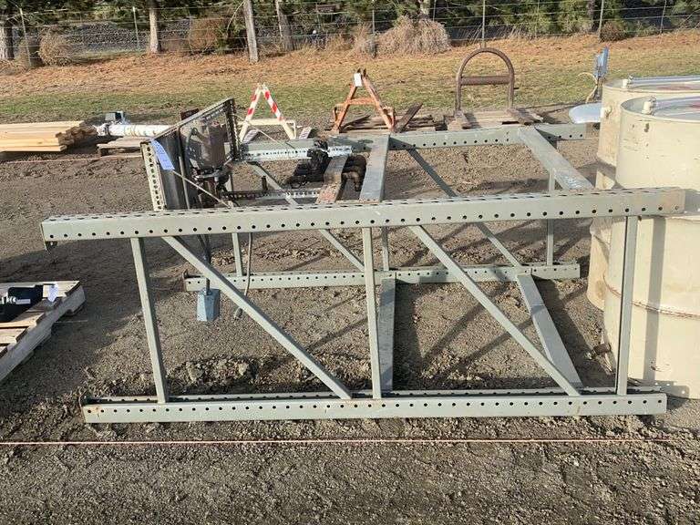 4 Barrel Oil Dispensing Rack - Booker Auction Company