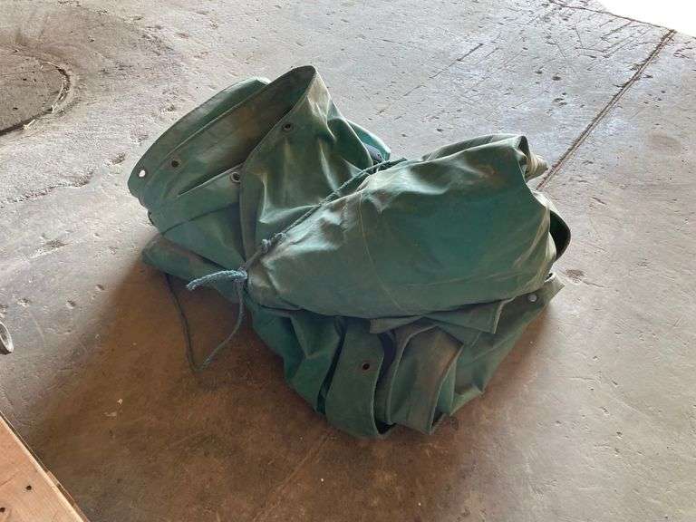 John Deere 455 Grain Drill Tarps - Booker Auction Company
