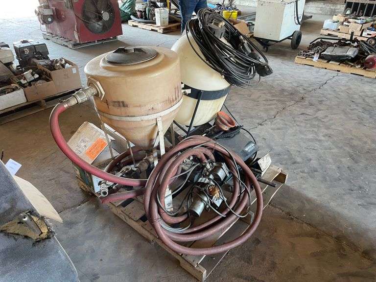 Mixing Cone, Hypro Centrifugal Pump, Foam Marker, Boom Tracker, John ...