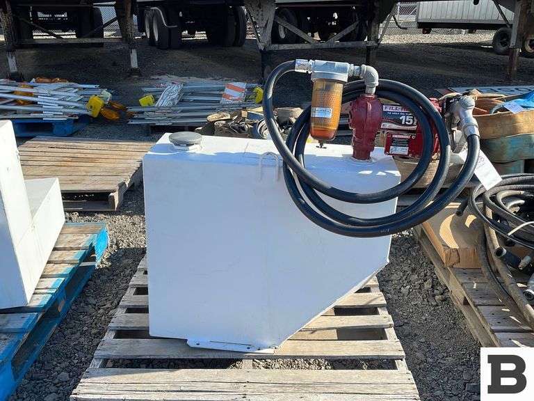 Delta Consolidated 52 Gal Fuel Tank - Booker Auction Company