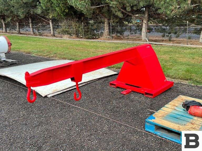 Forklift Jig - Booker Auction Company