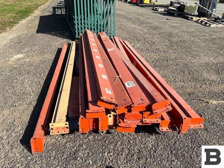 124” Pallet Racking Arms - Booker Auction Company