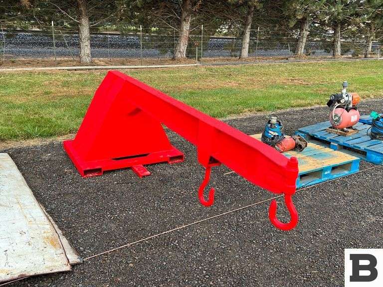 Forklift Jig - Booker Auction Company