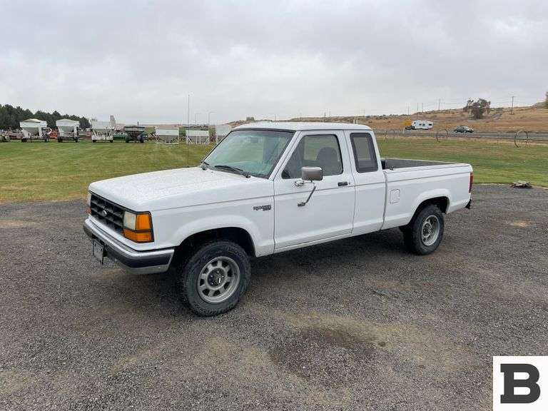 1992 Ford Ranger Pickup - Booker Auction Company