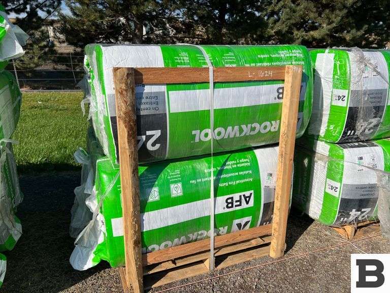 Rockwool Acoustical Fire Batts - Booker Auction Company