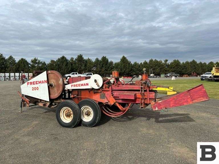 Freeman 200W Baler - Booker Auction Company