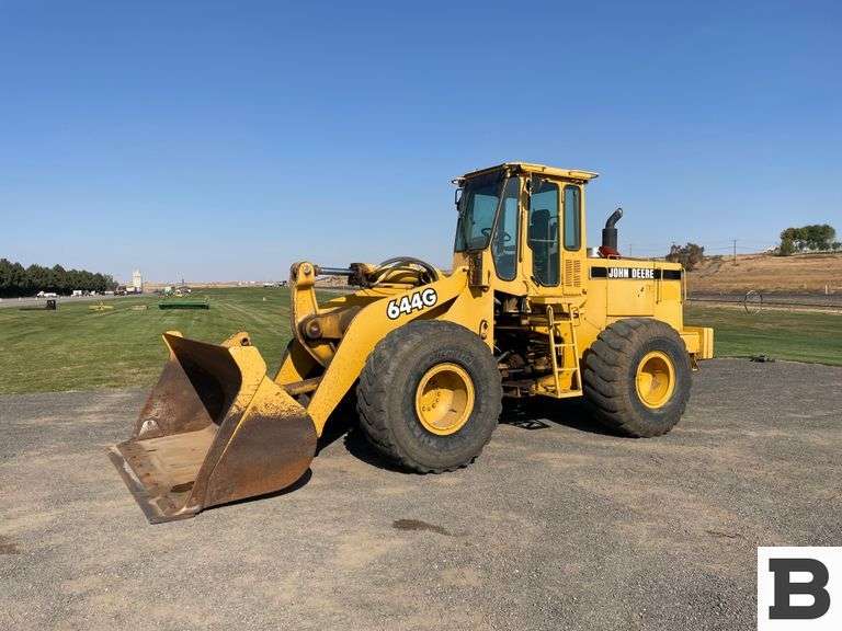 John Deere 644G High Lift Wheel Loader - Booker Auction Company