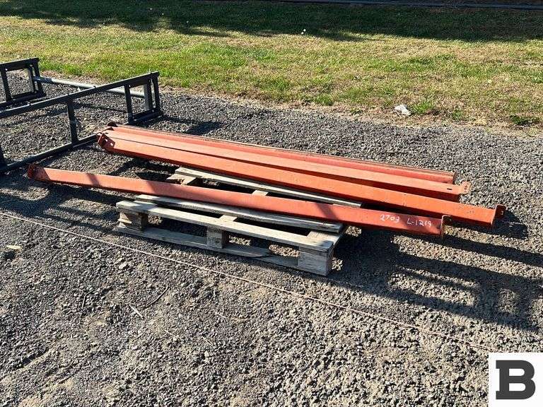 90” Pallet Racking Arms - Booker Auction Company