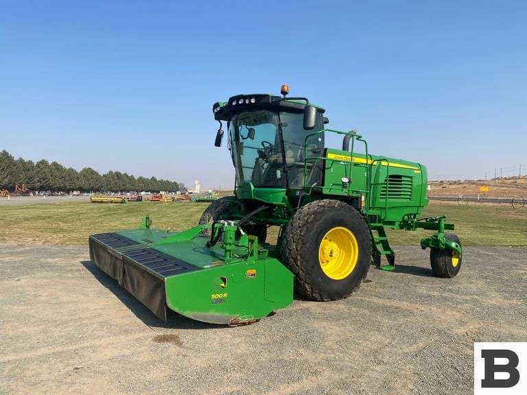 2015 John Deere W260 Swather - Booker Auction Company