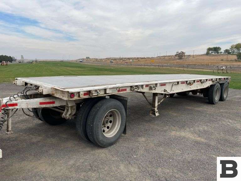 1997 Trailmobile Flatbed Trailer - Booker Auction Company