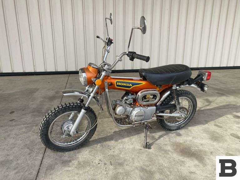 1975 Honda ST90 Motorcycle - Booker Auction Company