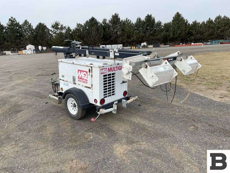 Multiquip L12 Light Tower - Booker Auction Company