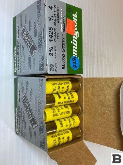 Remington Nitro Steel High Velocity Magnum 20 Gauge Shotgun Shells ...