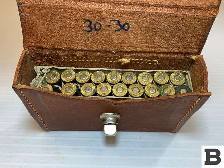 30-30 Leather Shell Case - Booker Auction Company