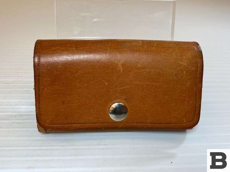Leather Shell Case - Booker Auction Company