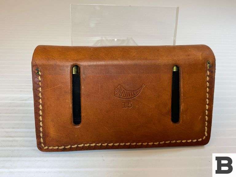 .220 Leather Shell Case - Booker Auction Company