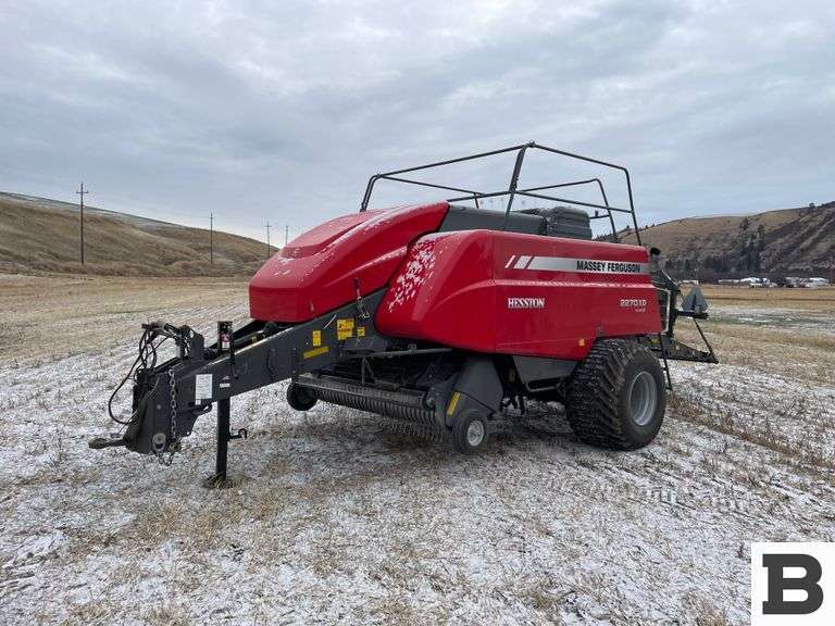2019 Massey Ferguson 2270XD Baler - Booker Auction Company